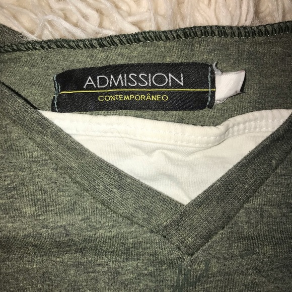 Admission | Shirts | Mens Green Tee | Poshmark